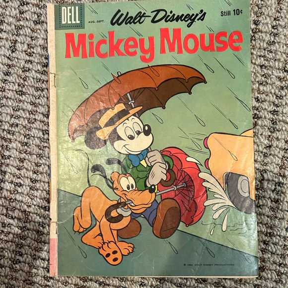 Dell | Other | Walt Disneys Mickey Mouse No 67 Aug Sept 959 Dell Comic ...